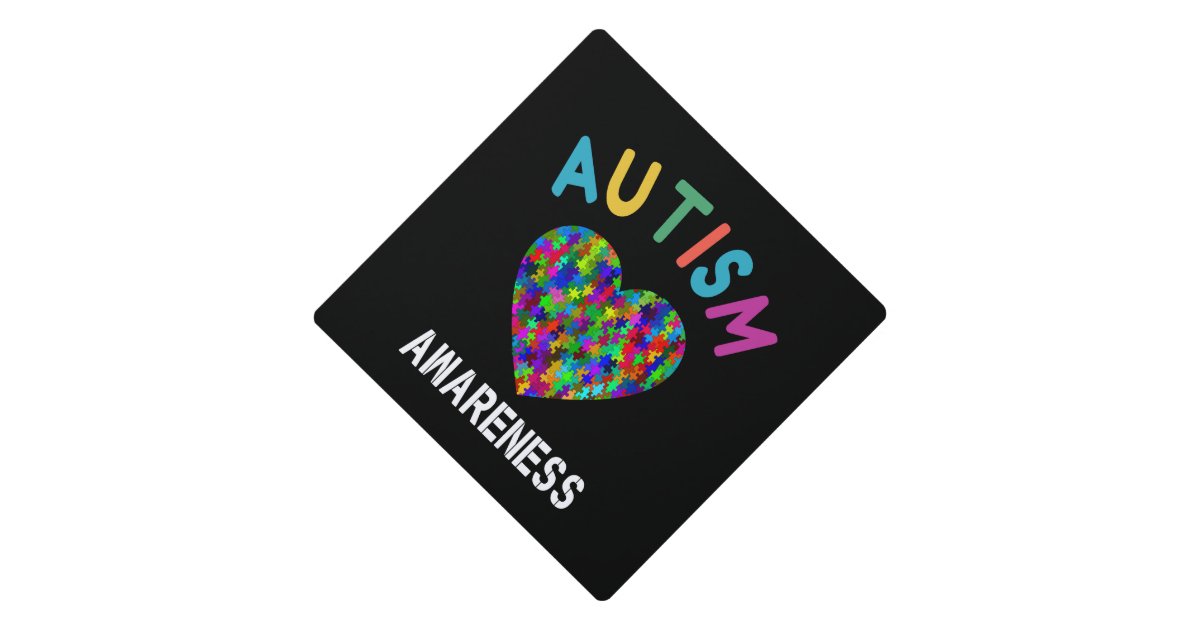 Autism Awareness Graduation Cap Topper | Zazzle