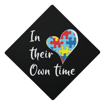 Autism Awareness Graduation Cap Topper | Zazzle