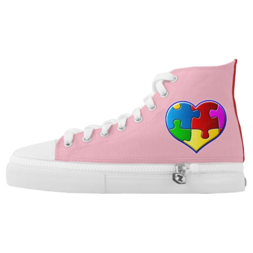 Autism Awareness High-Top Sneakers | Zazzle