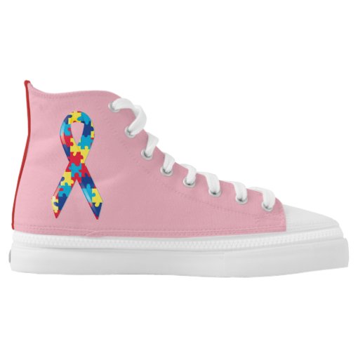 Autism Awareness High-Top Sneakers | Zazzle