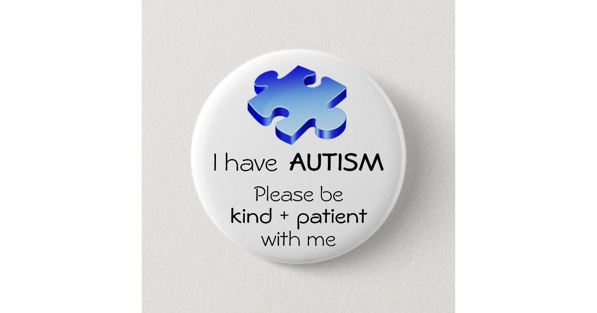 Autism Awareness Lapel Pin - Button | Zazzle