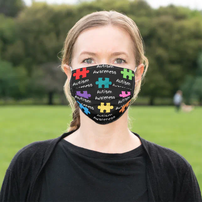 Autism Awareness Mask | Zazzle