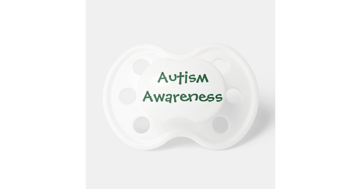 Autism Awareness Pacifier 6+mths | Zazzle