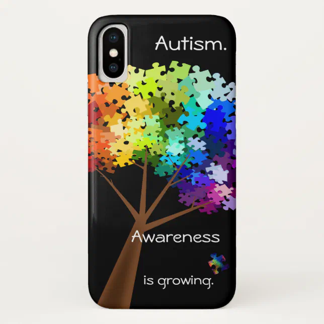 Autism Awareness Puzzle Tree Smart Phone Case | Zazzle