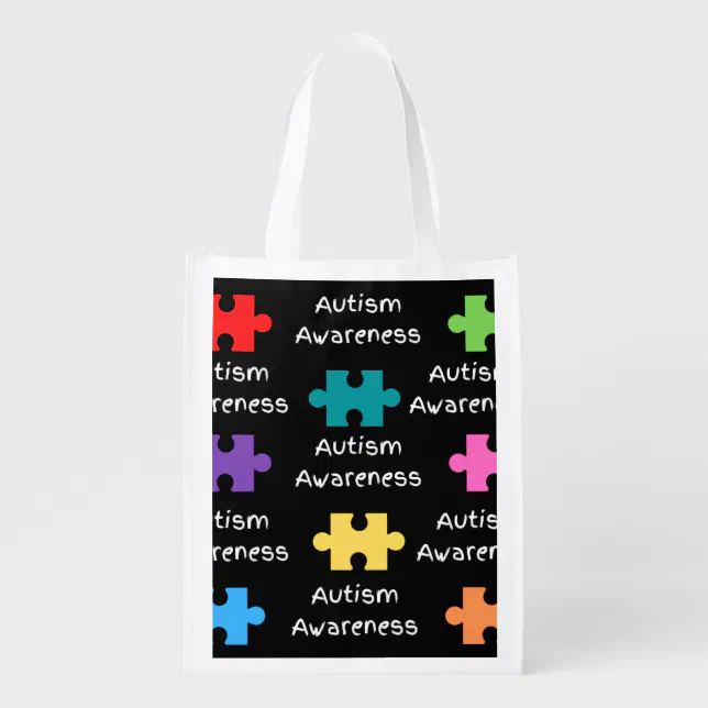Autism Awareness Reusable Shopping Bag | Zazzle