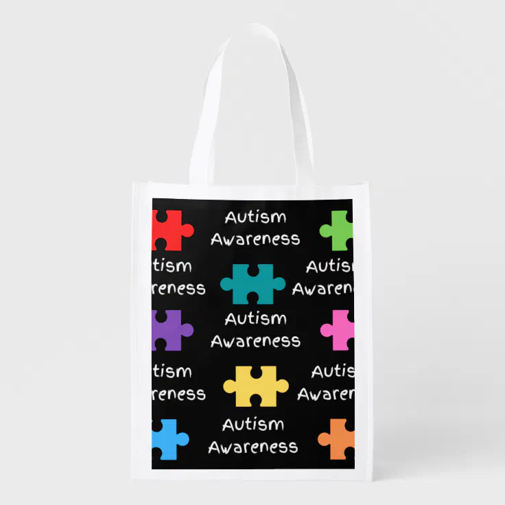 Autism Awareness Reusable Shopping Bag | Zazzle