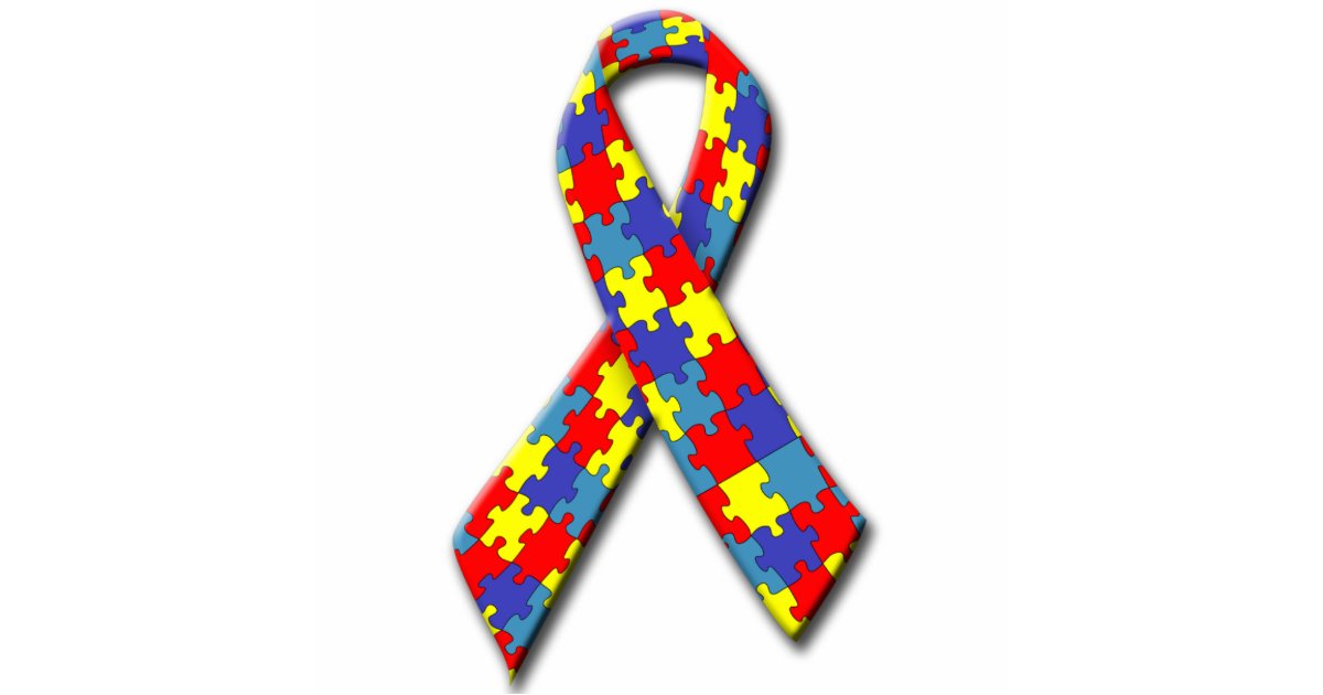 Autism Awareness Ribbon Pin Statuette | Zazzle