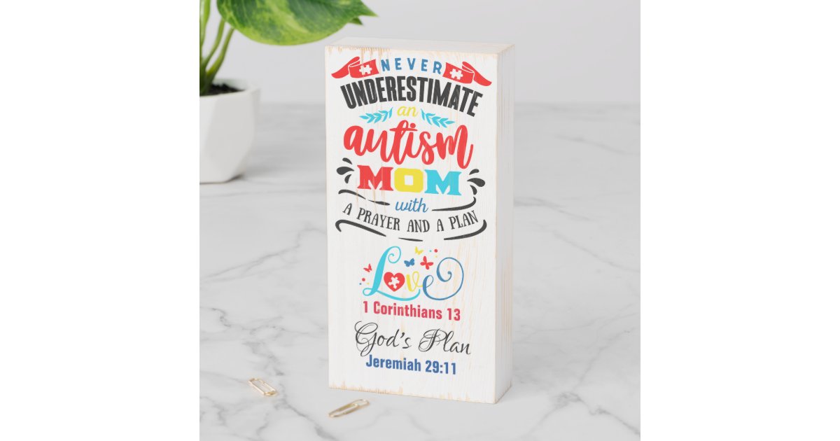 Autism Awareness rustic wooden signs | Zazzle