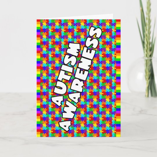 Autism Awareness Thank You Card | Zazzle.com