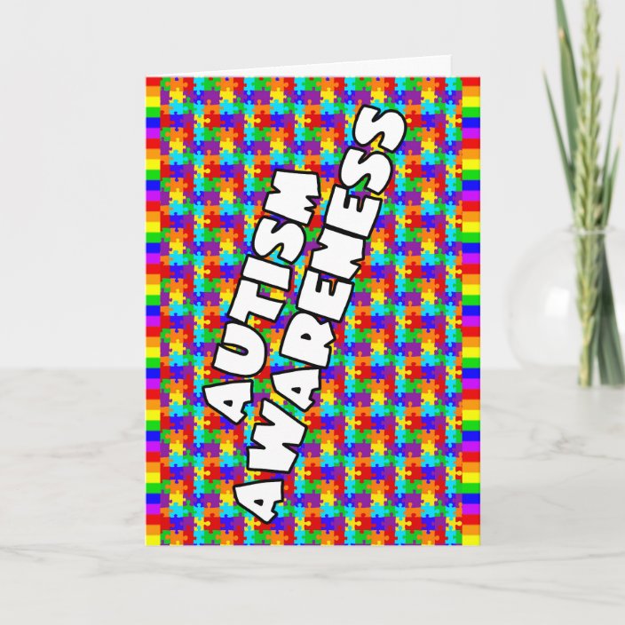 Autism Awareness Thank You Card | Zazzle.com