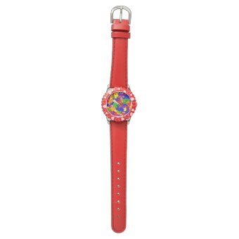 Autism Awareness watch with Rainbow Puzzle Pieces | Zazzle
