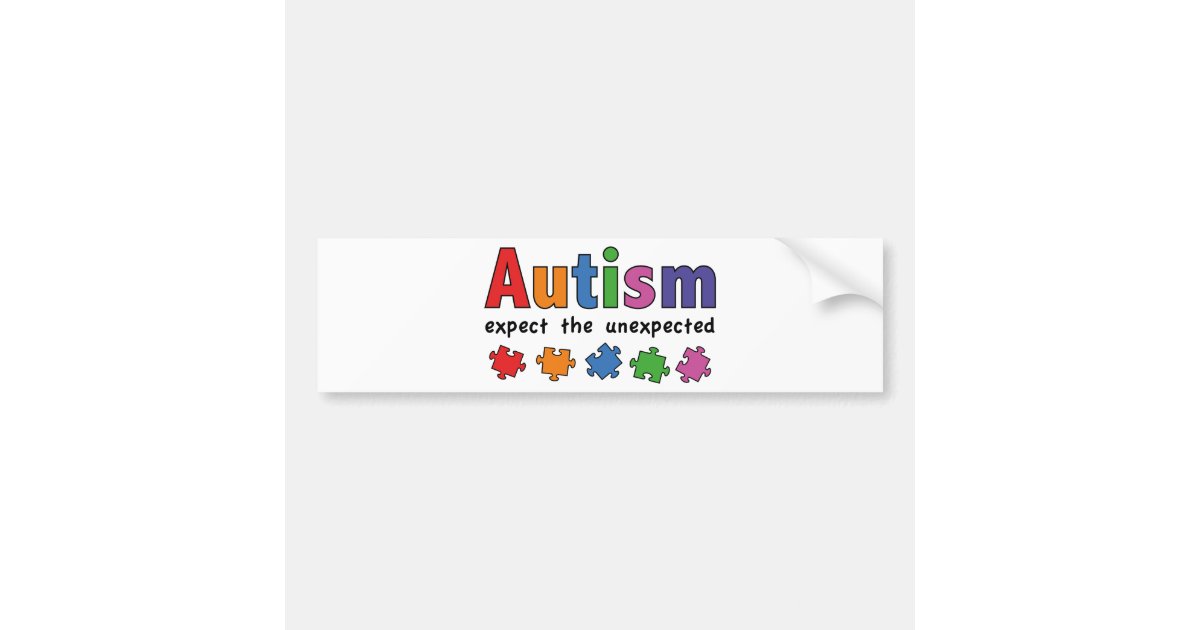 Autism Bumper Sticker | Zazzle