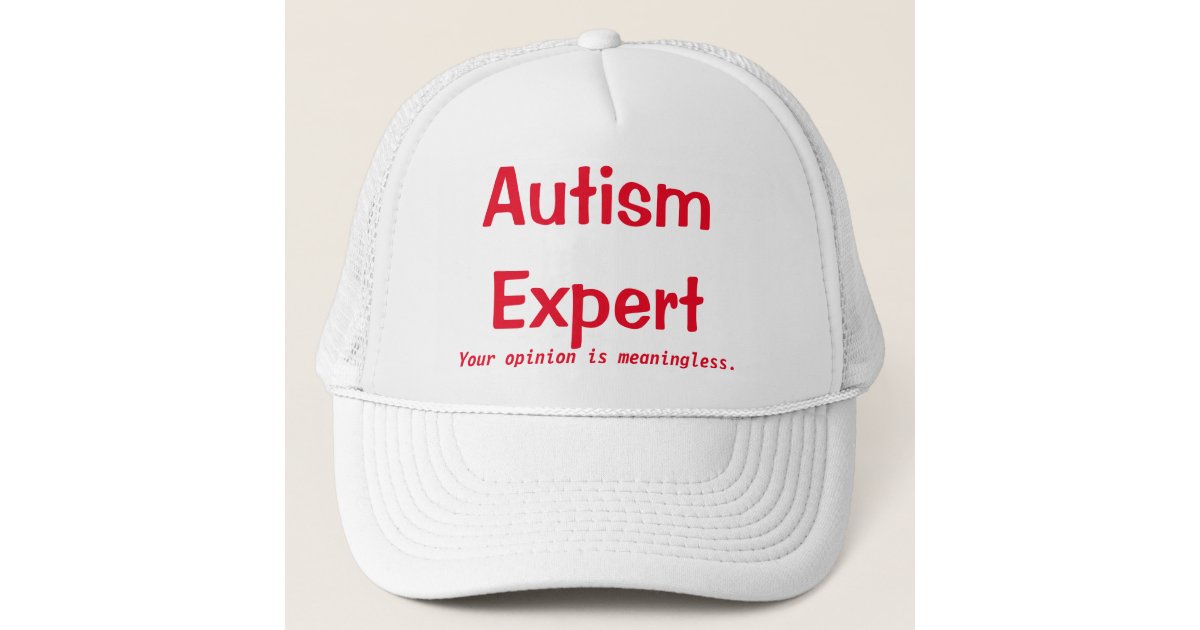 Autism Expert hat | Zazzle