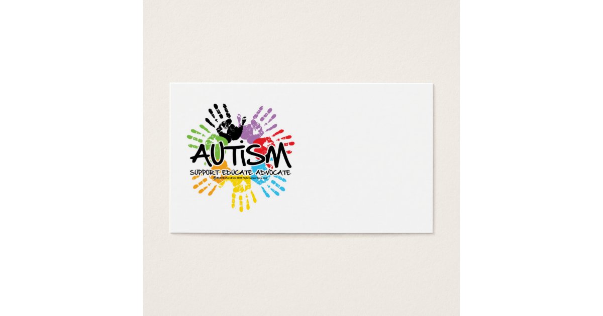 Autism Handprint | Zazzle