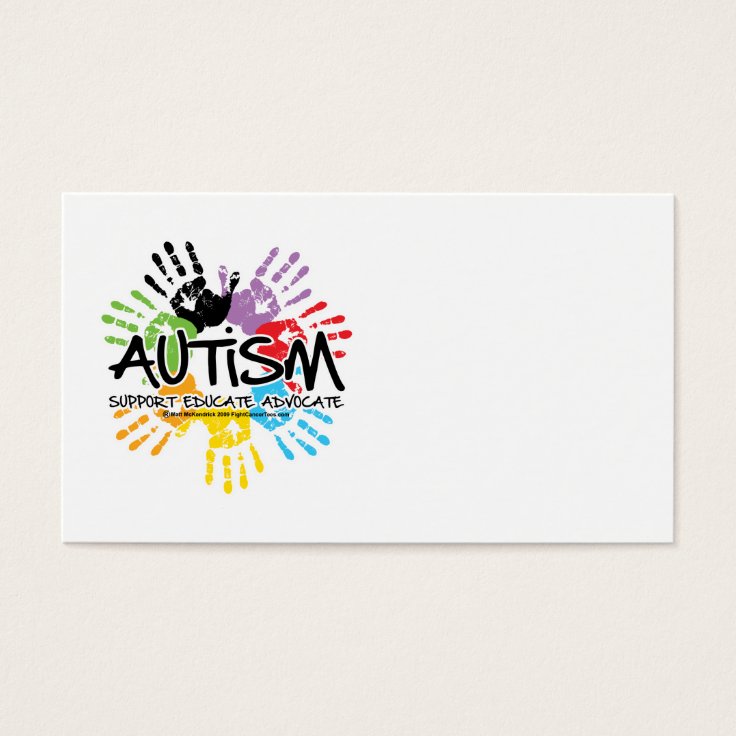 Autism Handprint | Zazzle