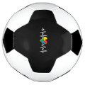 Autism Heart Beat Autism Awareness Day Soccer Ball | Zazzle