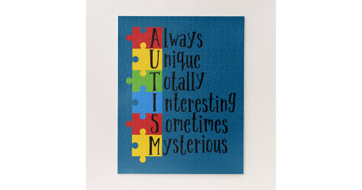 Autism Jigsaw Puzzle | Zazzle