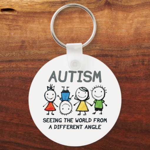 Autism Keychain | Zazzle