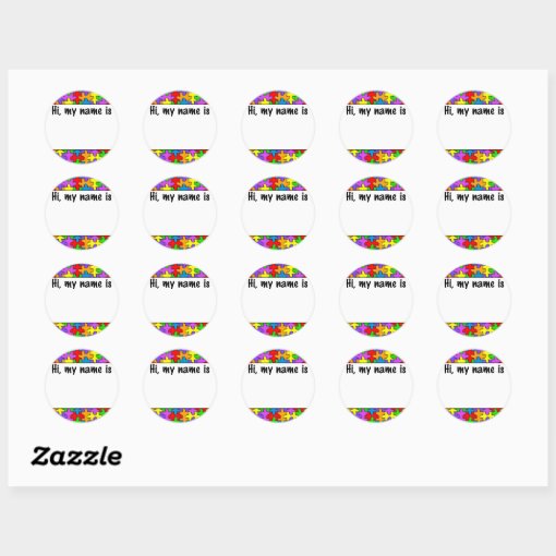 Autism Name Tag | Zazzle