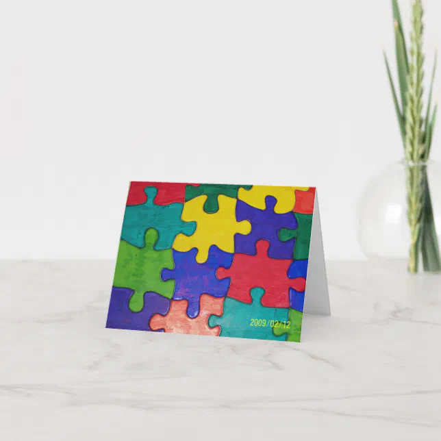 autism note card | Zazzle