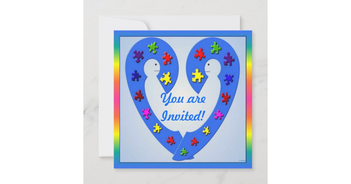 Autism Seminars Invitation Card | Zazzle