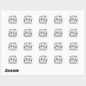 Autism Square Sticker | Zazzle