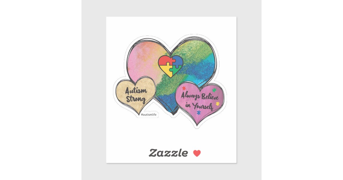 Autism Strong Sticker | Zazzle