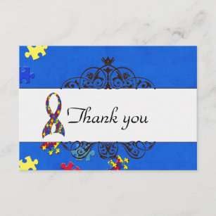 Autism Thank You Cards | Zazzle