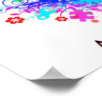 Autism Tree in Spectrum Poster | Zazzle