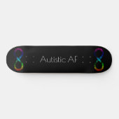 Autistic AF Skateboard | Zazzle