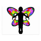 Down Syndrome Butterfly Ribbon Postcard | Zazzle.com