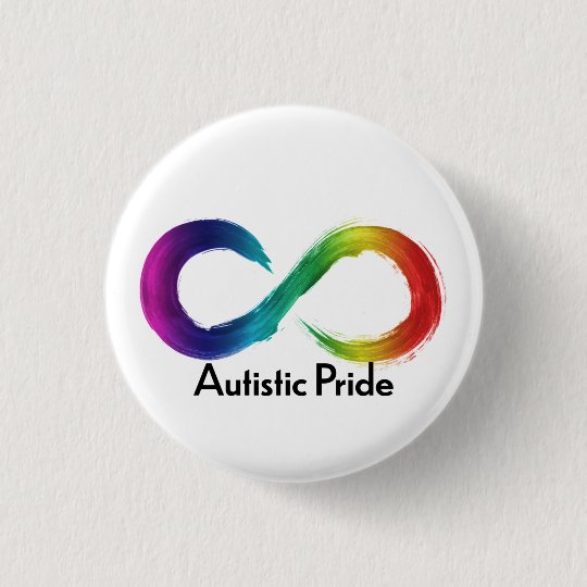Autistic Pride Button | Zazzle.com