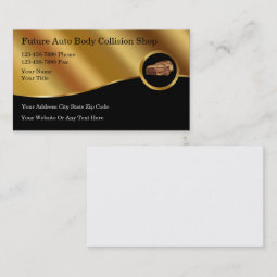 Auto Body Collision Business Cards | Zazzle