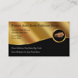 Auto Body Collision Business Cards | Zazzle
