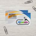 Auto Body Paint Services | Technicians Business Card | Zazzle