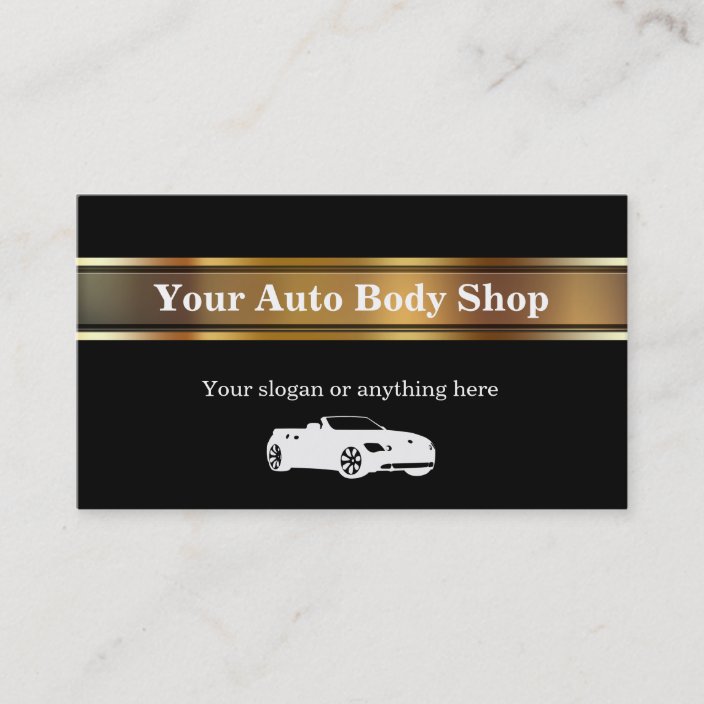 Auto Body Repair Business Cards | Zazzle.com