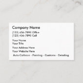 Auto Body Shop Business Cards | Zazzle