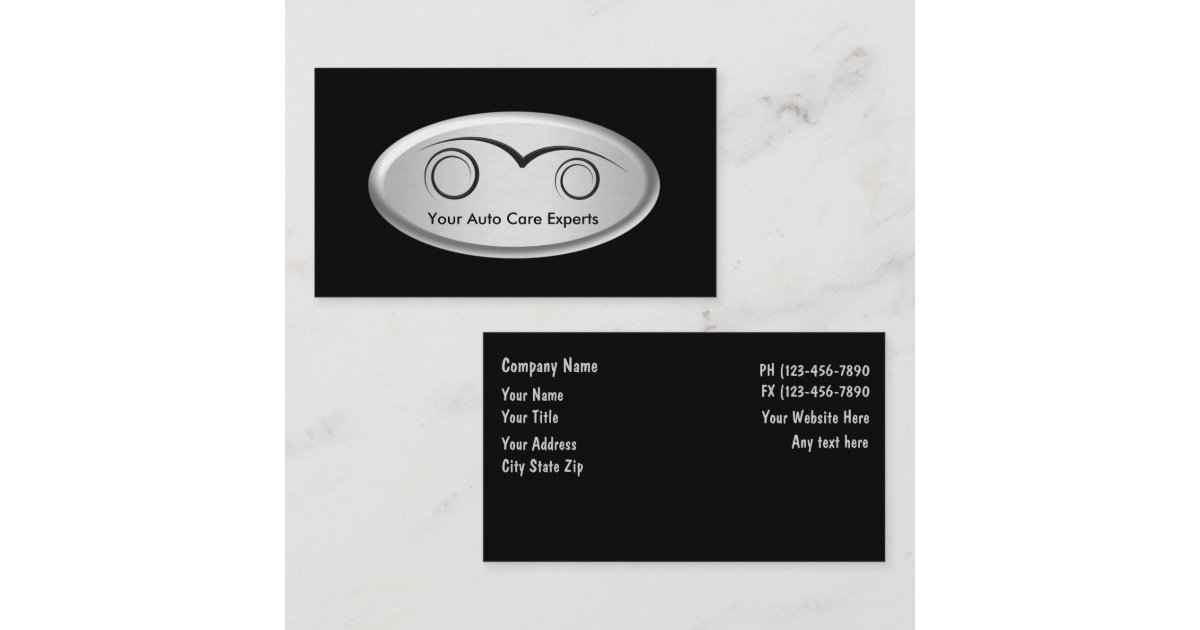 Auto Business Cards | Zazzle