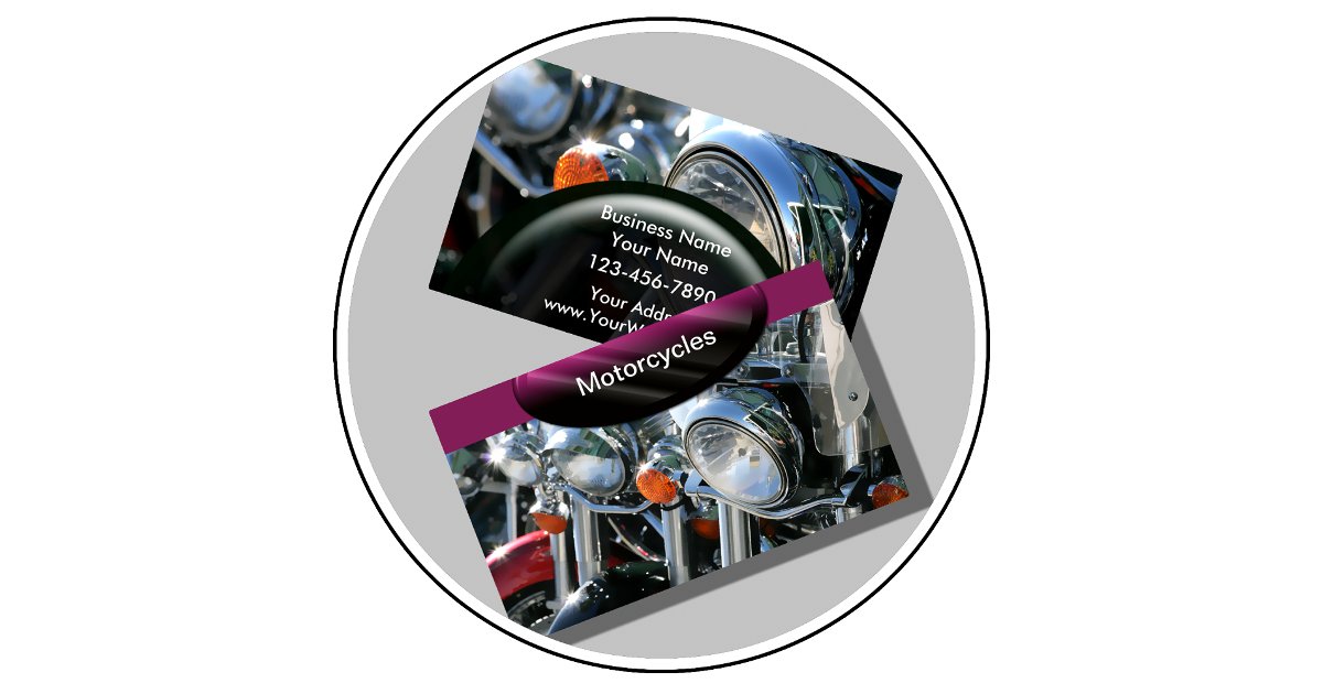 Auto Business Cards Motorcycles | Zazzle
