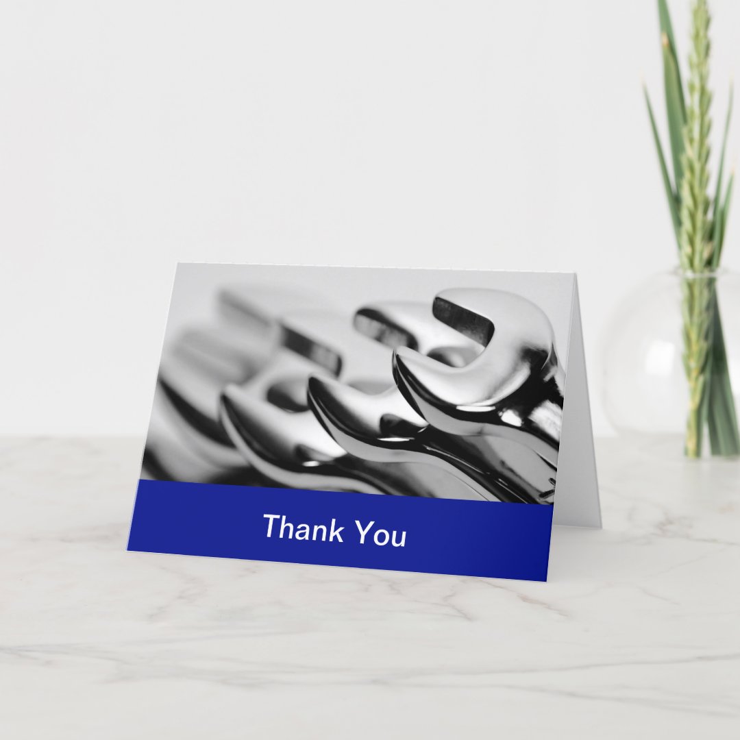Auto Business Thank You Cards | Zazzle