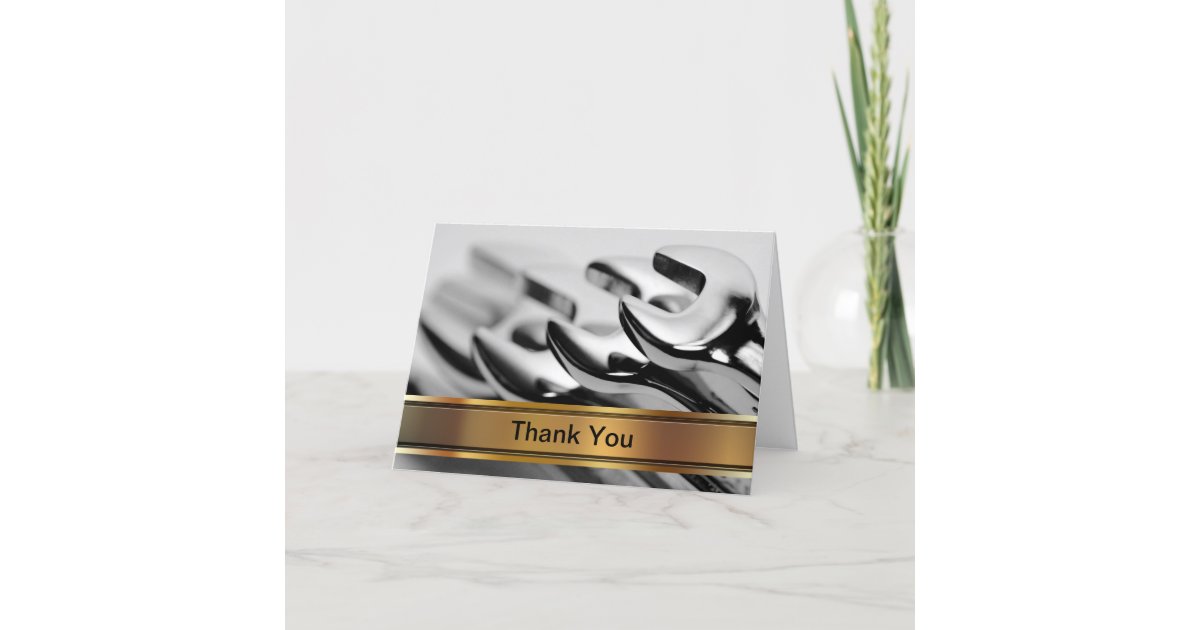 Auto Business Thank You Cards | Zazzle