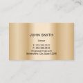 Auto Car Repair Modern Gold Automotive Mechanic Business Card | Zazzle
