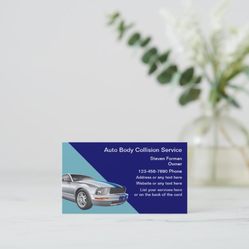 Auto Collision Business Cards | Zazzle