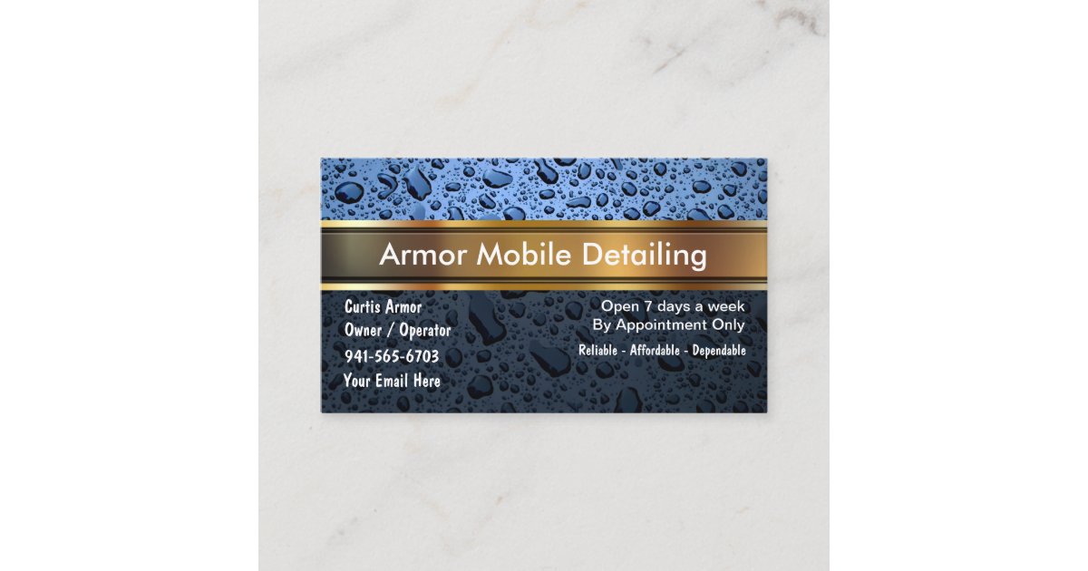 Auto Detailing Business Cards Zazzle auto-detailing-business-cards-zazzle