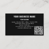 Auto Detailing Motor Vehicles Repair QR Code Business Card | Zazzle