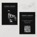 Auto Detailing Motor Vehicles Repair QR Code Business Card | Zazzle