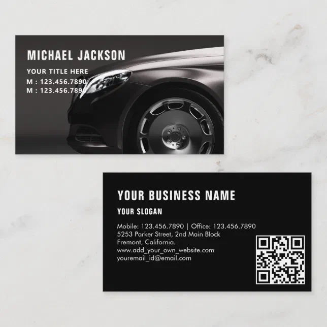 Auto Detailing / Repair Business Card | Zazzle