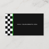 Auto Garage Business Card Racing Green | Zazzle