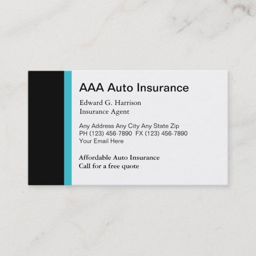 Insurance Adjuster Business Cards - Business Card Printing | Zazzle
