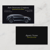 auto insurance business card | Zazzle